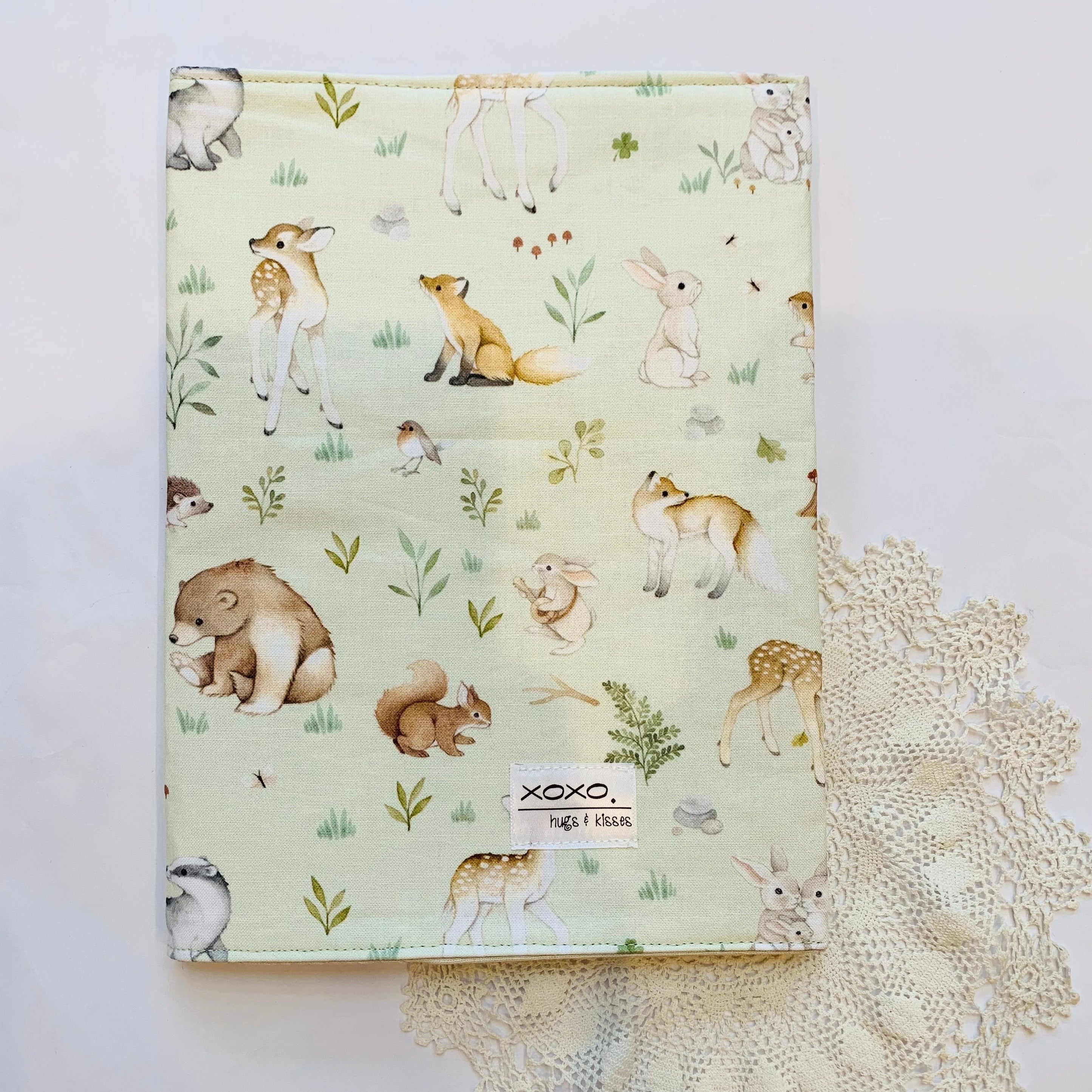 Well Child Health Book Covers - Animals + Machinery – Hugs and Kisses