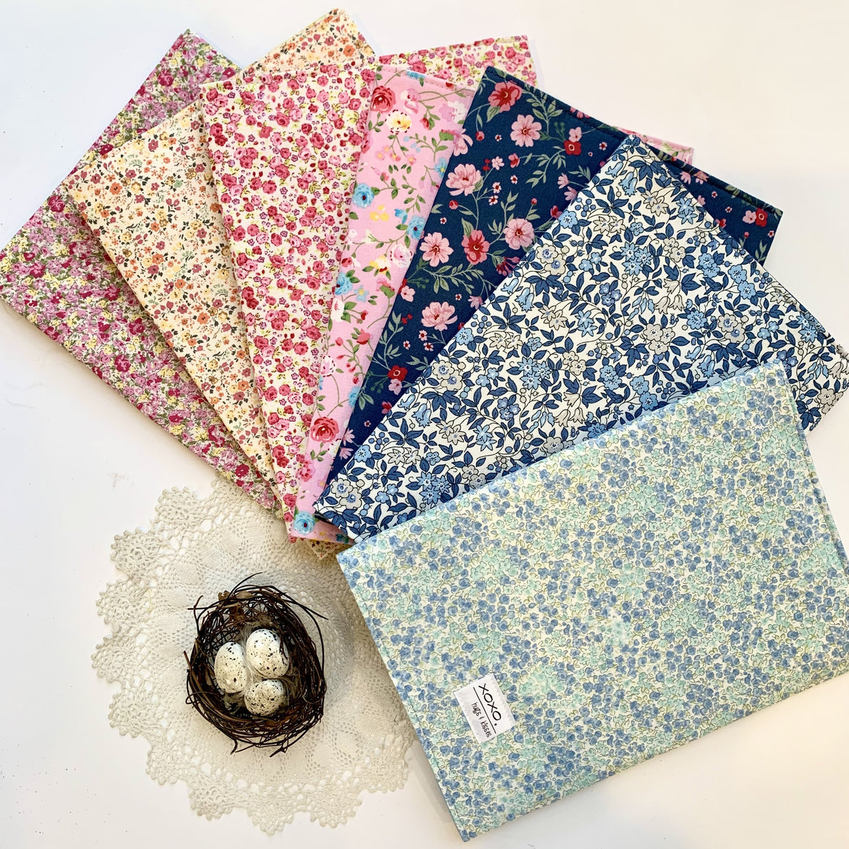 Well Child Health Book Covers - Beautiful Floral Fabrics – Hugs and Kisses